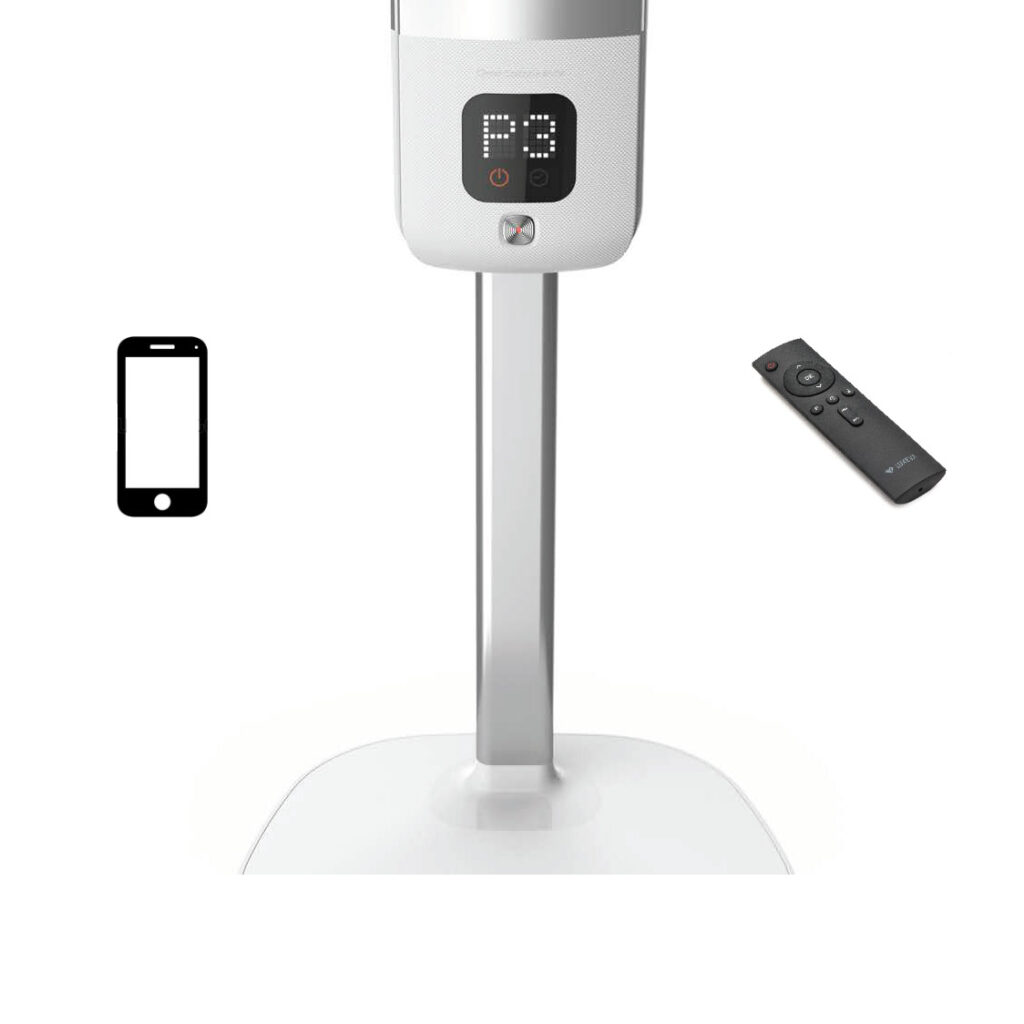 LUXEVA SMART-FR 2000 Hvid, Gulvstillede. - Panas ApS